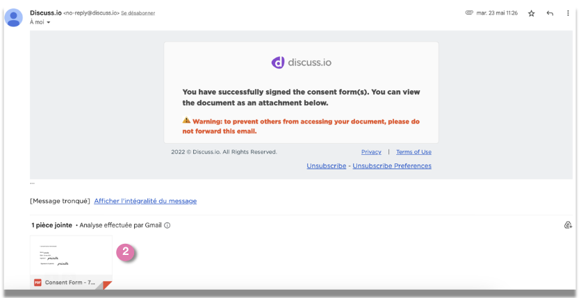 Respondent Guide to Signing Consent Form – Discuss Help Center