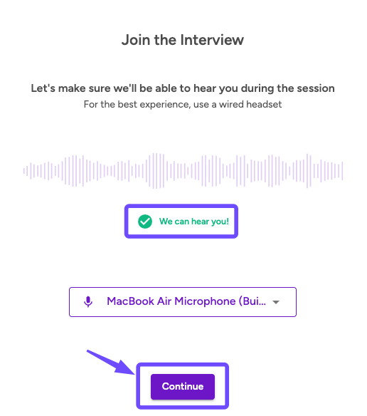 Joining a Live Interview as Research Respondent – Discuss Help Center